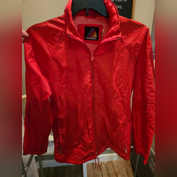 Hobie | Jackets & Coats | Vintage Hobie Mens Small Red Lightweight ...